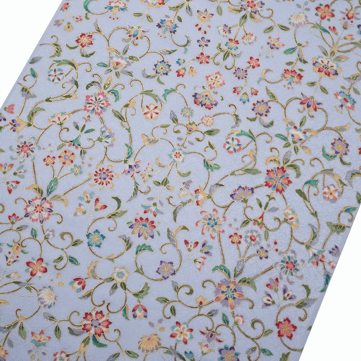 《おすすめポイント》 ・大げさでなく最高レベルの染色技術。 ・後世に残したい纏う美術品 ・一生ものクオリティ 《お色目》 ◇色目　薄花桜（明るい少し紫味の青色） 明るく穏やかな薄い花（青）色です。冷たい感覚の無い青系色ですので、寒色系の色目...