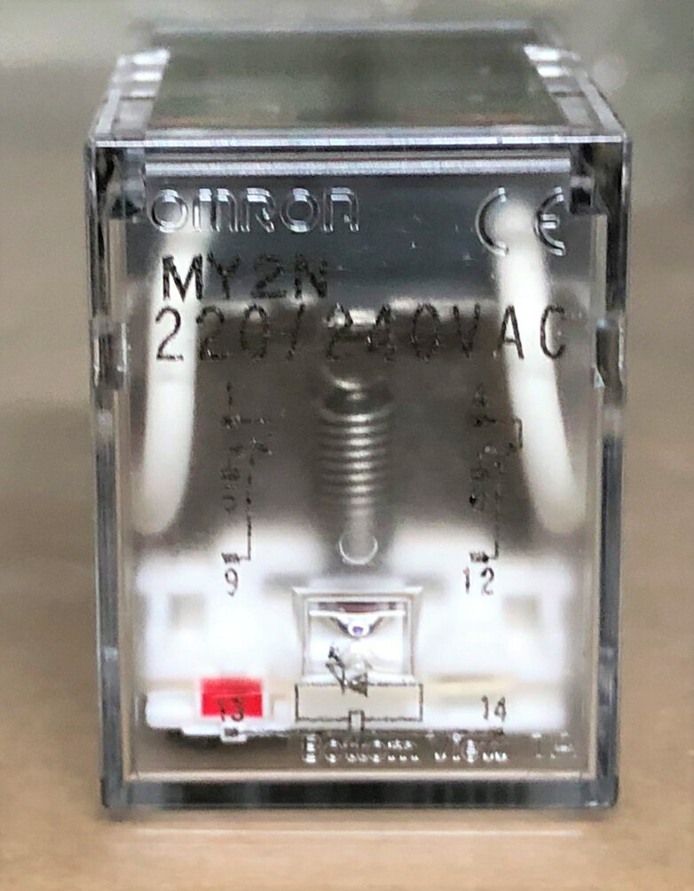 単安定, シングル, プラグイン端子, 動作表示 LED, DC24V 5A, AC220V 5A, 出力 2c (DC24V 5A) コイル定格 AC220V 50Hz 4.8mA AC220V 60Hz 4.2mA AC240V 50H...