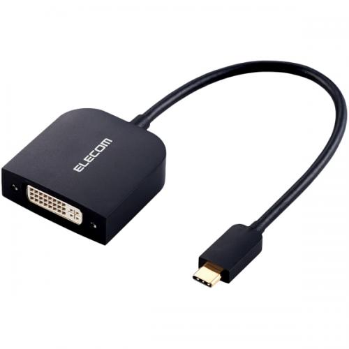 型番:AD-CDVIBKJANコード:4549550137058■USB Type-C端子を搭載した機器の映像信号を変換し、DVI(DVI-D 24pin)入力端子を搭載したディスプレイ・テレビ・プロジェクターなどに出力することができるUS...