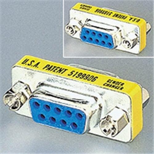 型番:AD-D9FFJANコード:4953103715233■コネクタ形状1： D-Sub9pinメス ■コネクタ形状2： D-Sub9pinメス ■使用目的・用途：D-sub9pinオスのコネクタを持つケーブルを延長・変換する為のアダプタ。