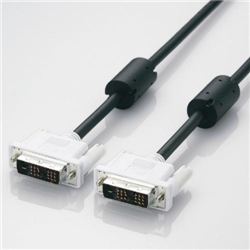 型番:CAC-DVSL10BKJANコード:4953103216372■DVI-D出力端子を装備したパソコンと、DVI-D入力端子を装備したデジタル対応のディスプレイを接続するケーブルです。 ■WUXGA(解像度:1920dpi×1200d...