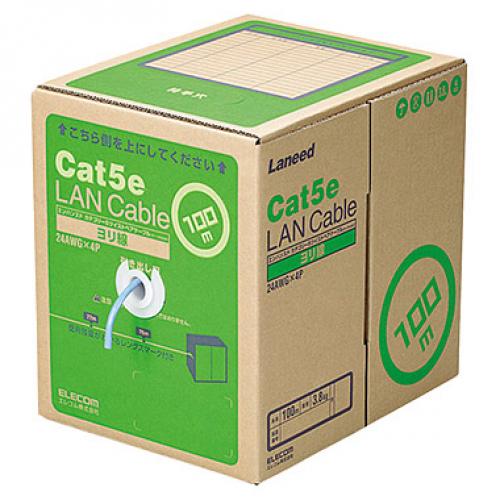 型番:LD-CT2/BU100YRJANコード:4953103460362■100BASE-TXや1000BASE-Tの環境で転送ロスが少なく安定したデータ転送が可能な、Cat5e対応LANケーブルの自作用長尺タイプです。 ■ケーブルがもつ...