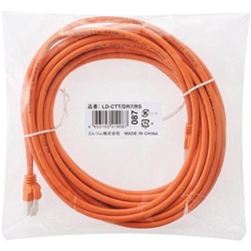 型番:LD-CTT/DR7/RSJANコード:4953103419087■Cat5e準拠LANケーブルのスタンダードタイプです。 ■ツメ折れ防止プロテクターと屈曲に対する耐久性が高い素材のコネクターを採用したダブル構造で、ツメが折れにくいL...