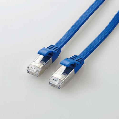 型番:LD-TWSF/BU10JANコード:4549550202138■高速光通信に最適な10ギガビットイーサネットの「10GBASE-T」に対応したCat7準拠LANケーブルです。 ■Cat6の2倍以上である600MHzまでの高周波帯域ま...