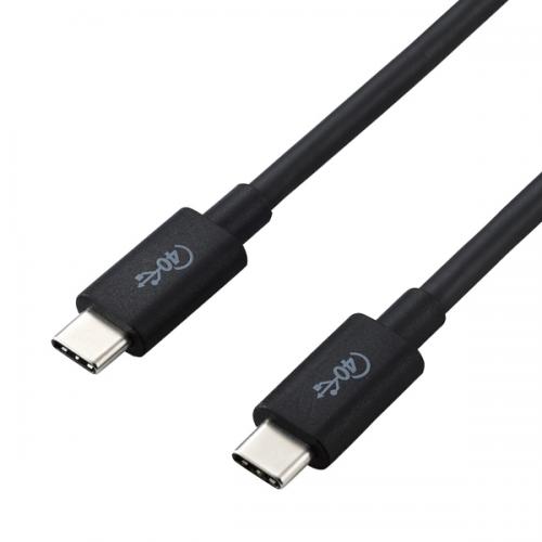 型番:USB4-CC5P08BKJANコード:4549550193610■USB Type-Cを搭載しているパソコンなどに、USB Type-Cを搭載している機器を接続し、充電やデータ転送ができるUSB4ケーブルです。 ■USB-IF 正規...