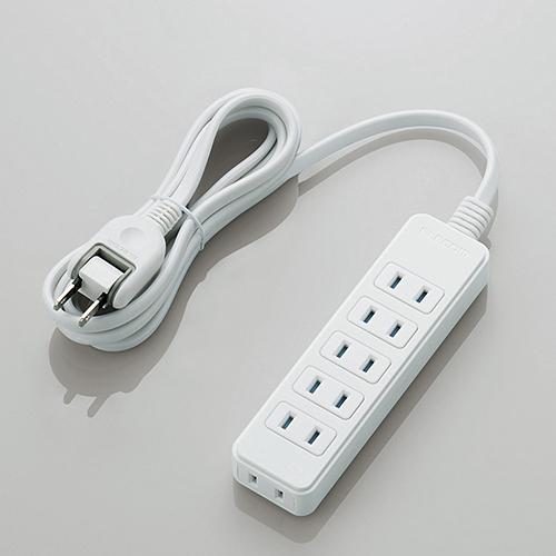 型番:T-ST02N-2620WHJANコード:4549550103190■未使用時にほこりの侵入を防止する「ほこり防止シャッター」を装備した電源タップです。 ■また、差込口には耐熱性に優れたユリア樹脂を使用しており、万一の発熱の際にも融解...