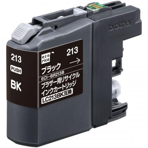 型番:ECI-BR213BJANコード:4562451400854■対応カートリッジ:ブラザー LC213BK ■カラー:ブラック(顔料) ■対応機種:MFC-J4720N/MFC-J4725N/MFC-J5620CDW/MFC-J5720...