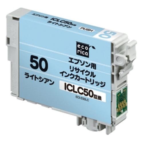 型番:ECI-E50LCJANコード:4571163364446■対応カートリッジ:エプソン ICLC50 ライトシアン/染料 ■対応機種:EP-301/801A/901A/901F/302/702A/802A/902A/PM-A820/A...