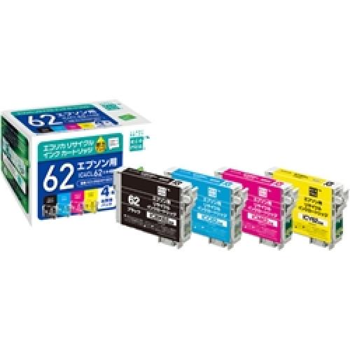 型番:ECI-E624P/BOXJANコード:4571163369700■対応カートリッジ:EPSON IC4CL62 ■対応機種:PX-204、 PX-403A、 PX-404A、 PX-434A、 PX-504A