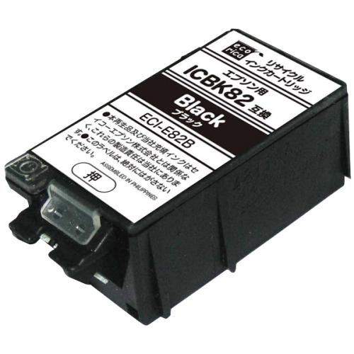 型番:ECI-E82BJANコード:4562451400786■対応カートリッジ:エプソン ICBK82 ■カラー:ブラック/顔料 ■対応機種:PX-S05B、PX-S05W、PX-S06B、PX-S06W ■その他:エコリカ リサイクルイ...