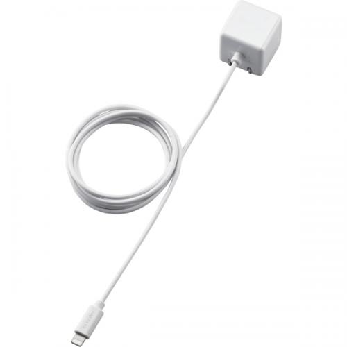型番:MPA-ACL02WHJANコード:4549550187381■家庭用コンセントからLightningコネクタ搭載のiPhoneやiPodを充電できるLightningケーブル一体型のAC充電器です。 ■携帯に便利なコンパクト設計のか...
