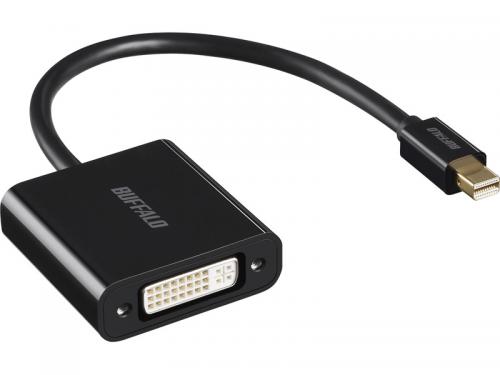 型番:BMDPDVBKJANコード:4950190373704■Mini DisplayPort/Thunderbolt-DVI変換アダプター■ケーブル長さ15cm
