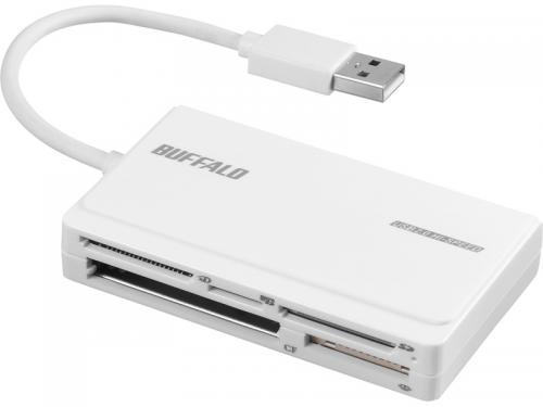 型番:BSCR500U2WHJANコード:4950190372875■USB2.0マルチカードリーダーがお求めやすくなってリニューアル!■SD/microSDなど主要のメディアを幅広くカバーしています!■ケーブルを収納できる設計のため、持ち...
