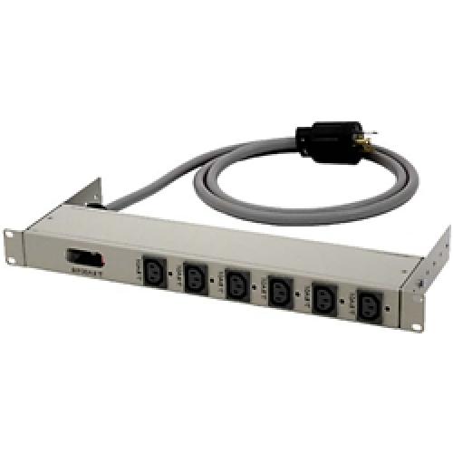 型番:DM-2003012C-WGJANコード:4582659915509●アウトレット口数が12個の定格AC200V 30Aのマルチタップ●1Uの薄型設計●19インチラックマウント型の為、取り付けが容易●本体は25mm間隔で最大100mm...