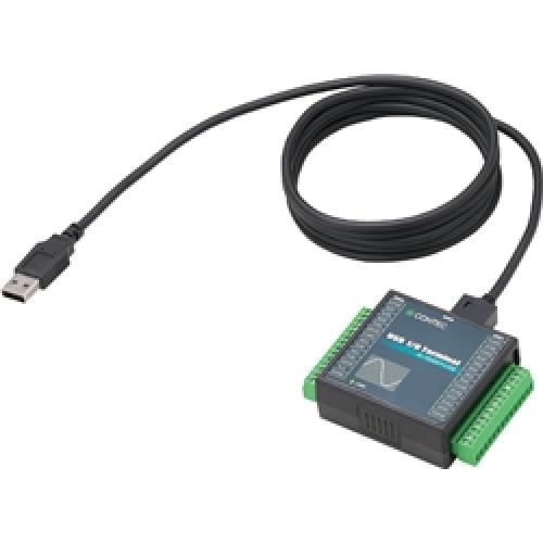 型番:AI-1608AY-USBJANコード:4993973573489USBインターフェイスに接続することでアナログ計測ができるUSB2.0対応アナログ入力ターミナルです。 本製品1台でアナログ入力(16bit、8ch)、デジタル入力(L...