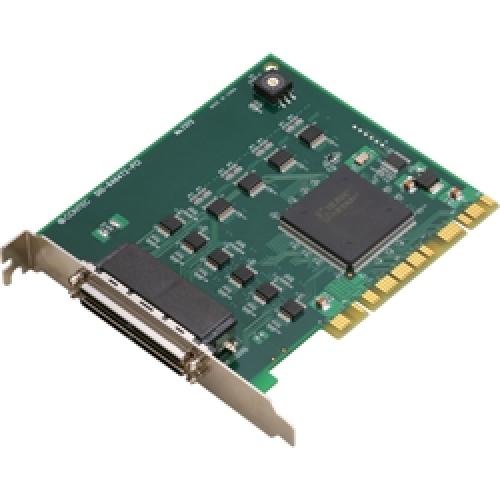 型番:DIO-6464T2-PCIJANコード:4993973577326本製品は、パソコンにデジタル信号の入出力機能を拡張するPCI対応ボードです。非絶縁TTLレベル入力64点、非絶縁オープンコレクタ出力64点を搭載しており、入力信号のう...
