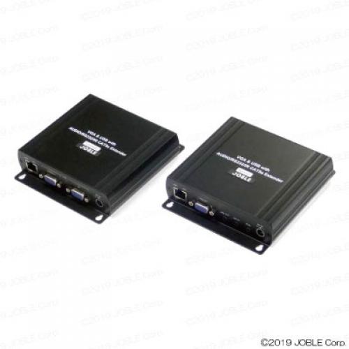 型番:VKM04JANコード:4534351132180VKM04はVGA(アナログRGB)とRS232C、USB、赤外線リモコン信号、アナログ音声をLANケーブル1本で伝送します。　・最大1920×1200 60HzのVGA映像信号に対応...