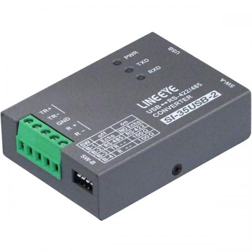 型番:SI-35USB-2JANコード:4560102043344USBポートをRS-422/485（端子台）に変換します。信号間は3000V高耐圧仕様です。広い動作温度範囲、ノイズに強い金属筐体採用など高い信頼性を持ったFA用途向けUSB...