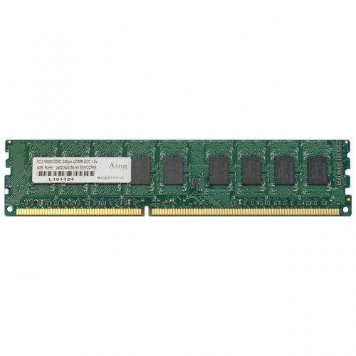 型番:ADS10600D-E4GJANコード:4946516077944サーバー用 DDR3-1333 UDIMM 4GB ECC