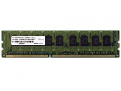 型番:ADS12800D-LE4GJANコード:4946516081101サーバー用 DDR3L-1600 UDIMM 4GB ECC LV