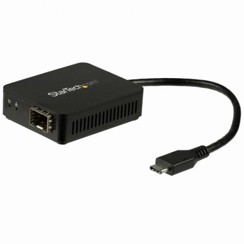 型番:US1GC30SFPJANコード:0065030875042任意のギガビットSFPを使用し、ノートパソコンのUSB-Cポートからギガビットイーサネットネットワークに接続