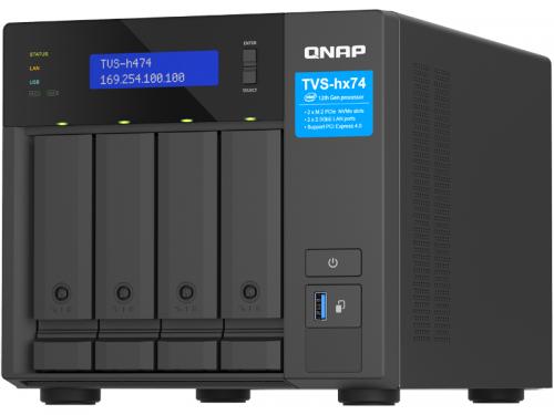 型番:TVH474M204JANコード:4580544731159TVS-h474 SMB NASは、データの整合性を確保し、ブロックレベルのインラインデータ重複排除・圧縮、ほぼ無制限のスナップショット、リアルタイムSnapSync、SSD...