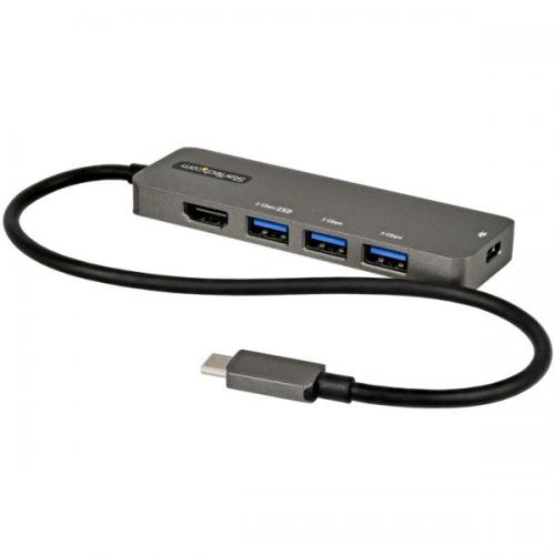 型番:DKT30CHPD3JANコード:0065030891806タイプC対応トラベルドック|4K60HzHDMI|100WUSBPD|4ポートUSBハブ