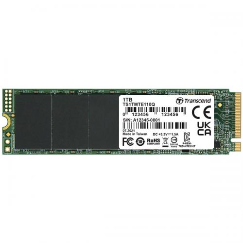 型番:TS1TMTE110QJANコード:07605578496671TB M.2 2280PCIe Gen3x4 NVMe DRAM-less