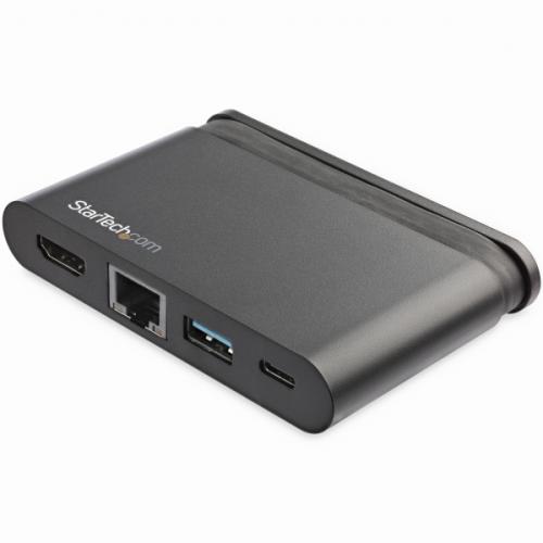 型番:DKT30CHCPDJANコード:0065030879187携帯用ドッキングステーション|Mac&amp;Windowsに対応|4K|GbE|本体一体型ケーブル
