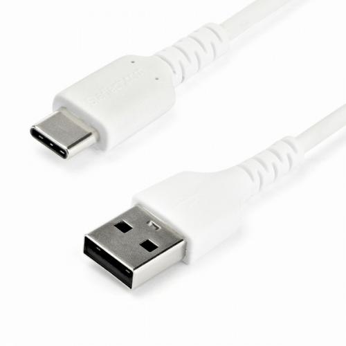 型番:RUSB2AC2MWJANコード:0065030886598高耐久USB-A-USB-Cケーブル|アラミド繊維|EMI保護|TPEケーブル