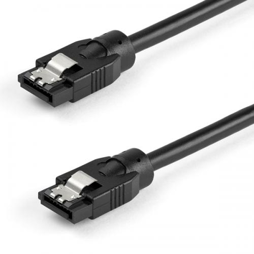 型番:SATRD30CMJANコード:0065030883702SATAデータケーブル|ストレート(ラッチ付)|6Gbps|ライフタイム保証