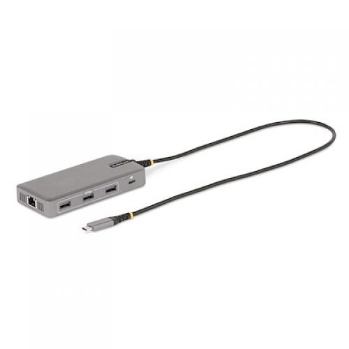 型番:117B-USBC-MULTIPORTJANコード:0065030896078●USB-Cマルチポートアダプター●2x DPおよび2x HDMIから3出力をの組み合わせに、2x 4K60Hz/1x 4K30Hzのトリプルマルチモニター...