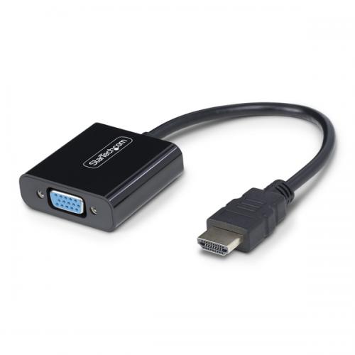 型番:HD2VGAE3JANコード:0065030907729●HDMI to VGA変換アダプター。HDMI映像ソースを従来型モニター/ディスプレイ用VGA出力に変換●最大1920x1200、1920x1080（1080p）●ユニバーサル...