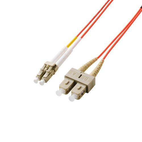 型番:OC-LCSC2M2/1JANコード:4549550402460■光で信号を伝送し、大容量のデータ伝送が可能な光ファイバーケーブルです。短距離伝送が可能です。 ■外部からのノイズの影響がなく安定した高速通信、長距離信号伝送が可能です。...