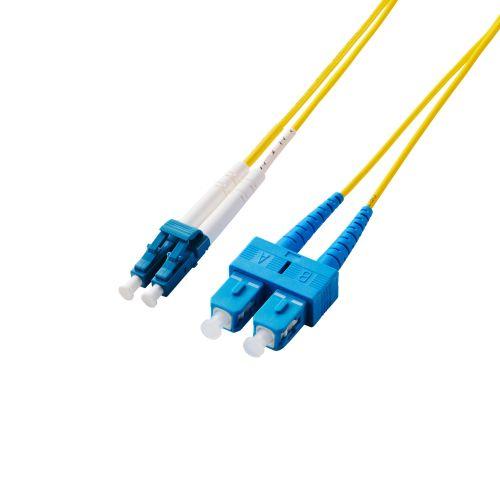型番:OC-LCSC2S2/10JANコード:4549550402576■光で信号を伝送し、大容量のデータ伝送が可能な光ファイバーケーブルです。長距離伝送が可能です。 ■外部からのノイズの影響がなく安定した高速通信、長距離信号伝送が可能です...