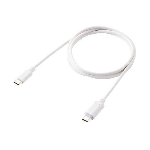 型番:MPA-CCMA10WHJANコード:4549550398114■磁力でしっかり接続するUSB Type-C着脱式コネクターを片側に採用した、USB Type-Cケーブルです。端子をスマートフォンなどの機器に挿したまま、ワンタッチでケ...