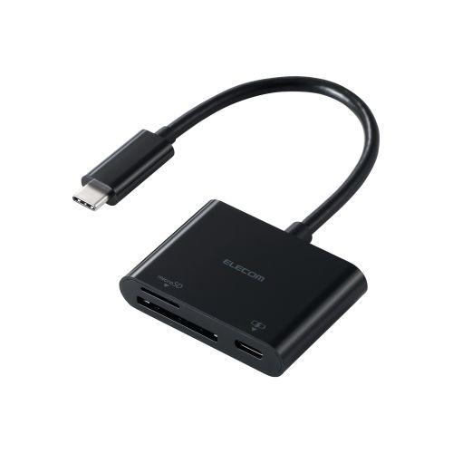 型番:MR3C-C20PBKJANコード:4549550406161■撮影データ転送がもっと速く快適になる、パソコンやスマホ、タブレットへの接続に便利なUSB Type-Cプラグのケーブル付きメモリーカードリーダーです。 ■コネクター仕様(...