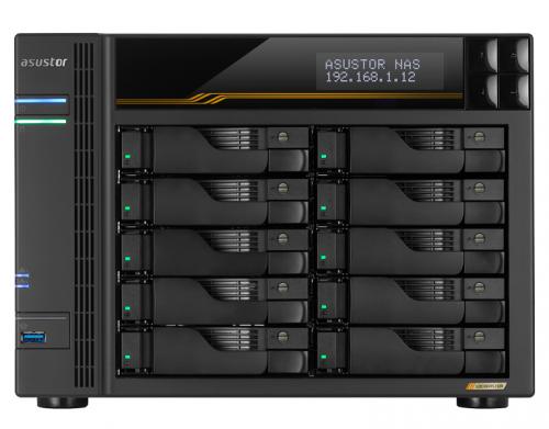 型番:AS6810TJANコード:4710474831593Lockerstor Gen3シリーズは、ASUSTOR史上最速のNASです。AMDのRyzen組み込みSoC、PCIe 4.0を使用したM.2 SSD、USB4、デュアル10Gb...