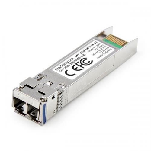 型番:SFP-25G-LR-S-M-STJANコード:0065030905312●MSAに準拠したSFP-25G-LR-S SFP28モジュールです。●最長10kmで安定した25Gbps接続を提供します。●スイッチングハブやルーターとのスム...