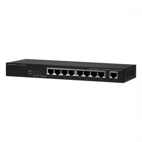 型番:FX2G-0108EMXGJANコード:49412502003448ポート2.5GBASE-Tと1ポート10GBASE-Tを搭載したアンマネージドスイッチです。
