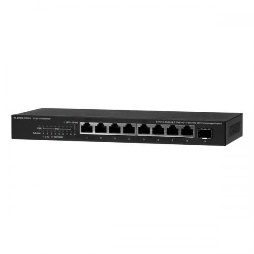 型番:FX2G-0108EMXSPJANコード:4941250200351全8ポート2.5GBASE-T対応のPoE++対応アンマネージドスイッチです。