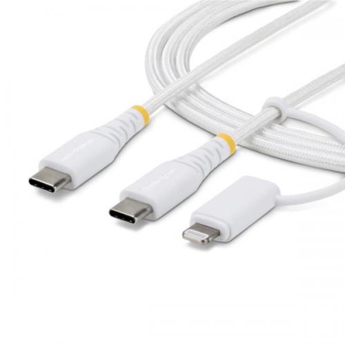 型番:1M-U2-LNTC-CABLEJANコード:0065030915854●Lightningコネクター内蔵充電ケーブルです。●Lightning変換アダプターを一体化したUSB Type-Cケーブルです。●USB Type-C対応ノー...