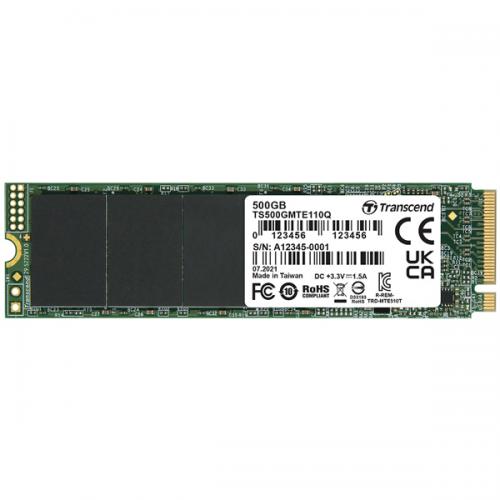 型番:TS500GMTE110QJANコード:0760557849650500GB M.2 2280PCIe Gen3x4 NVMe DRAM-less