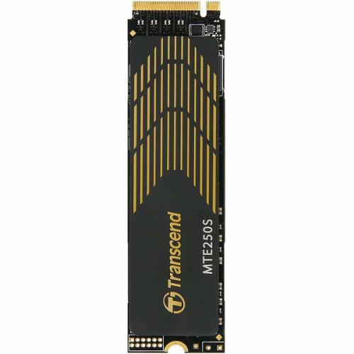 型番:TS4TMTE250SJANコード:07605578614544TB M.2 2280 PCIe Gen4x4 NVMe 3D with Dram(グラフェンヒートシンク)
