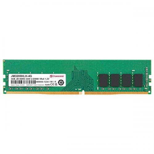 型番:JM3200HLH-4GJANコード:07605578505644GB JM DDR4 3200 U-DIMM 1Rx8 1.2V