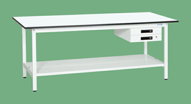 ●外寸：W1200×D750×H740mm●本体色：パールホワイト（抗菌粉体塗装）●均等耐荷重：180kg●質量：41kg●天板サイズ：1200×750×19mm●天板種類：メラミン天板●天板カラー：ホワイト●天板厚：19mm●アジャスター...