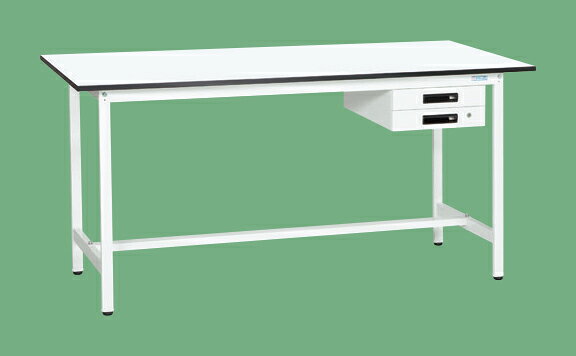 ●外寸：W900×D750×H900mm●本体色：パールホワイト（抗菌粉体塗装）●均等耐荷重：180kg●質量：31kg●天板サイズ：900×750×19mm●天板種類：メラミン天板●天板カラー：ホワイト●天板厚：19mm●アジャスター：樹...
