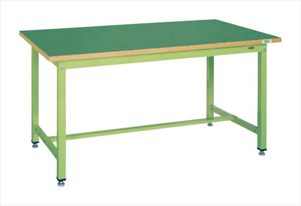 ●外寸：W1800×D750×H900mm●均等耐荷重：700kg●本体色：グリーン●質量：55kg●天板サイズ：1800×750×25mm●天板種類：改正RoHS指令10物質対応サカエリューム天板●天板カラー：グリーン●天板厚：25mm●...