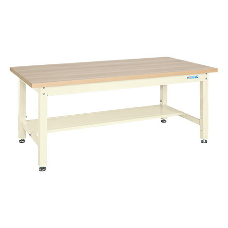 ●外寸：W1200×D800×H740mm●均等耐荷重：2000kg●本体色：アイボリー●質量：56kg●天板サイズ：1200×800×38mm●天板種類：木目天板(メラミン)●天板カラー：木目調●天板厚：38mm●アジャスター：防振タイプ...