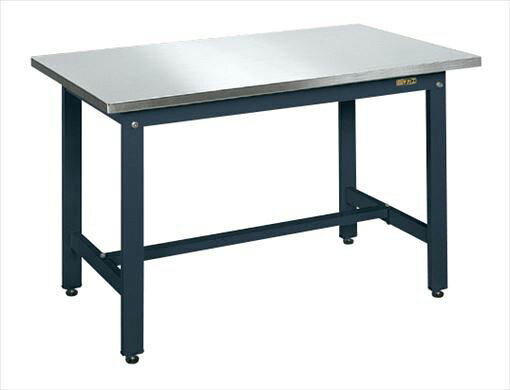 ●外寸：W1800×D900×H740mm●均等耐荷重：400kg●質量：53kg●カラー：ダークグレー（脚部）●天板サイズ：W1800×D900mm●天板種類：ステンレス天板(材質=SUS430)●天板厚：30mm●アジャスター：樹脂製　...